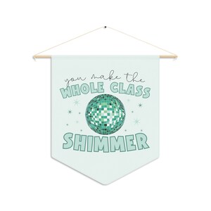 You Make the Whole Class Shimmer Wall Art Pennant Banner Taylor Swift ...