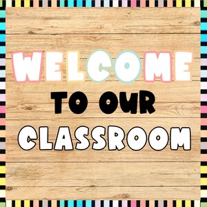 Printable A-Z Retro Bulletin Board Letters Punctuation and Numbers Easy ...