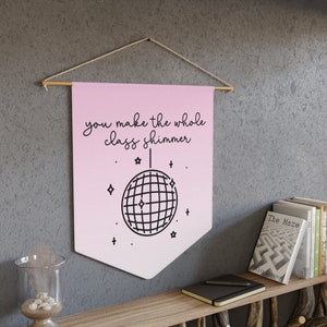 You Make the Whole Class Shimmer Wall Art Pennant Banner Taylor Swift ...