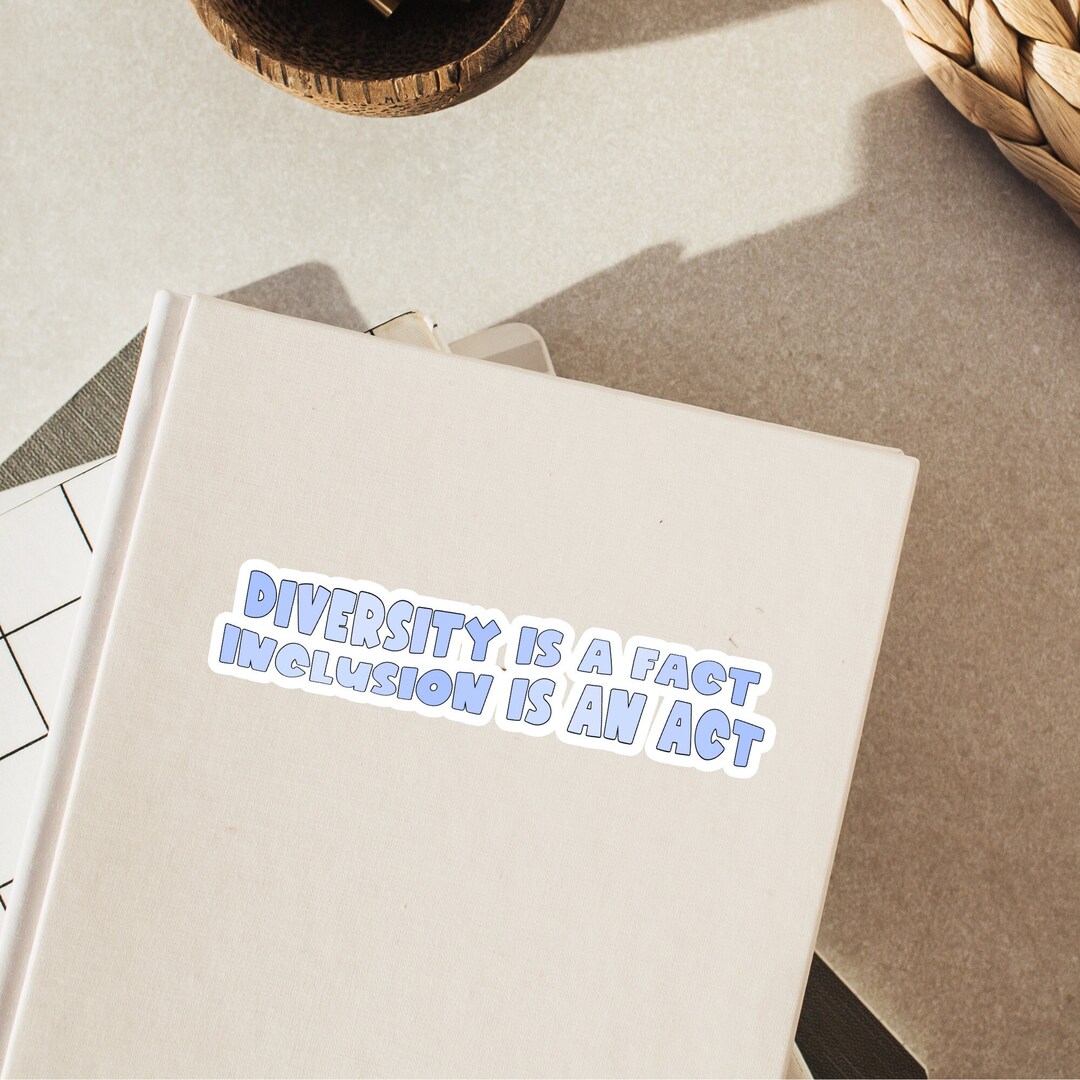 Inclusion Sticker Diversity Special Education Autism Decal Vinyl ...