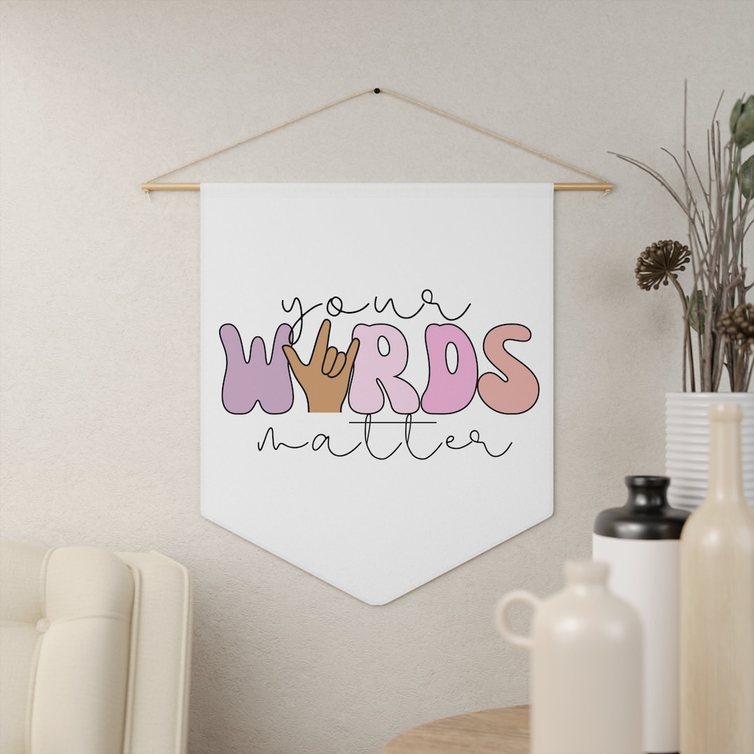 SPED Teacher Pennant Wall Decor Special Ed Wall Art Teacher Gift ABA ...