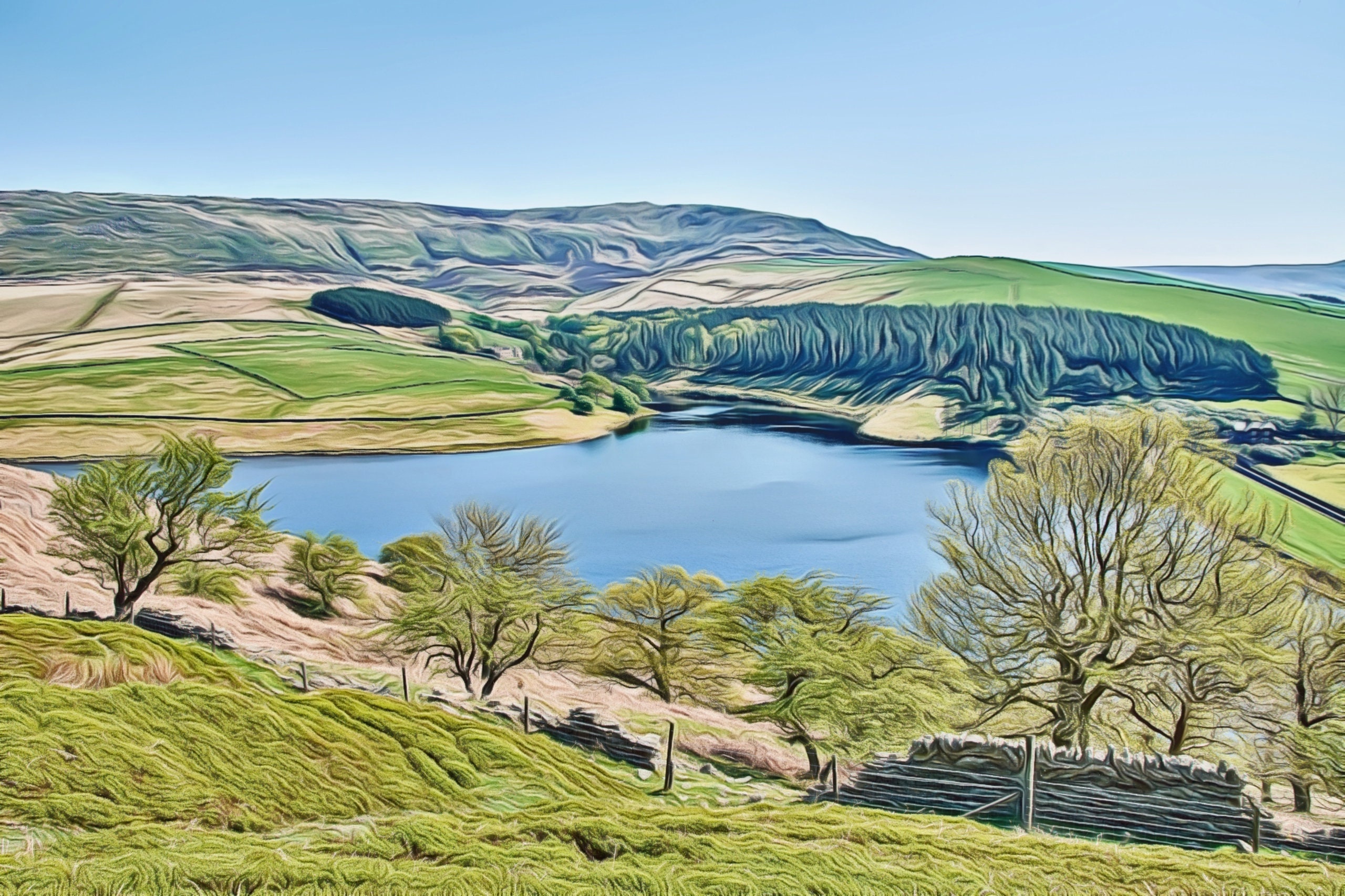 UK Peak District | English Countryside | Nature Landscape ...