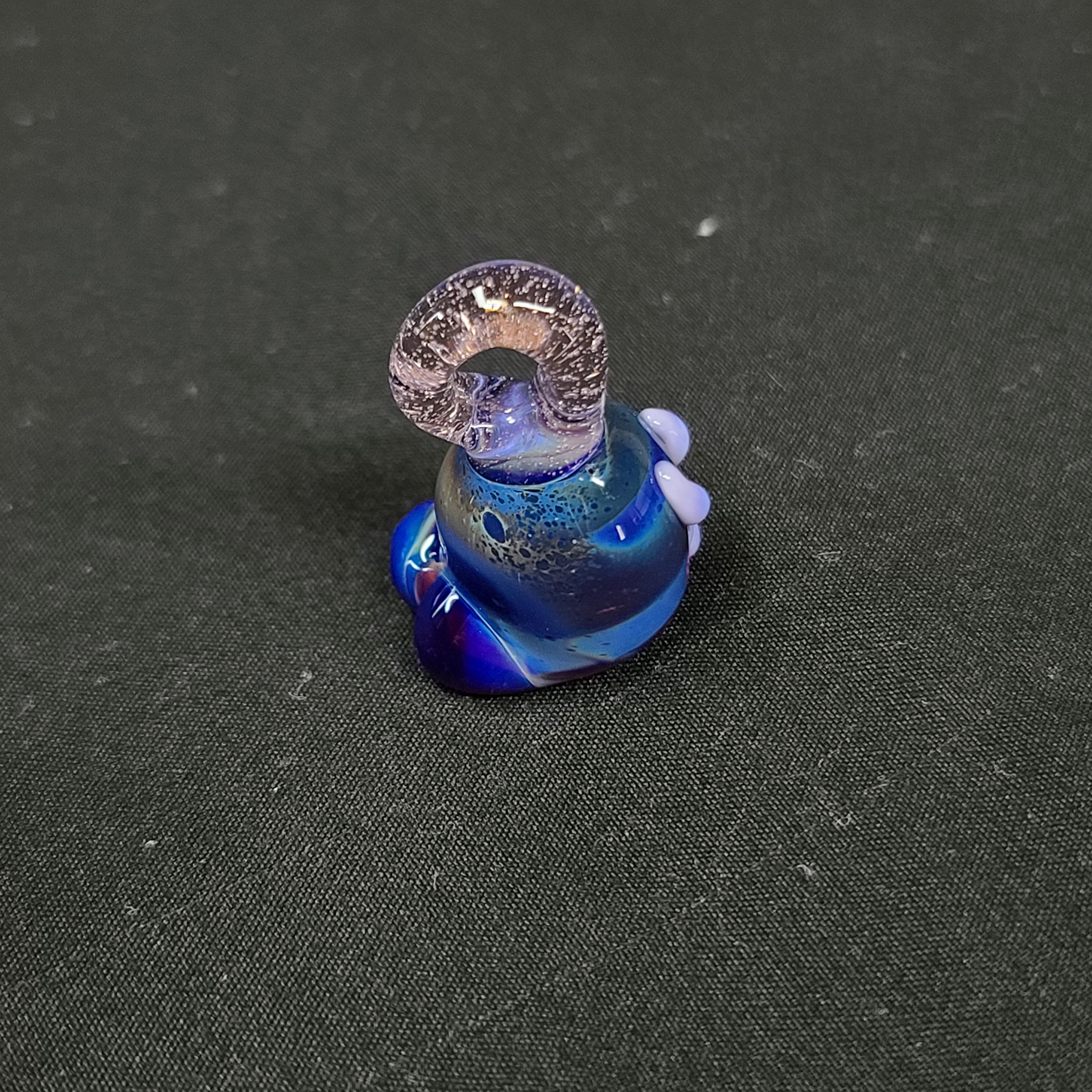 Boo-ty Ghosts: Glass Ghost Pendant, Halloween Charm - Etsy