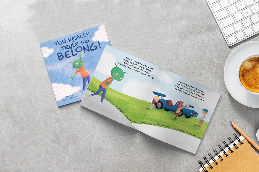 You Really, Truly Do Belong Children's Book I Kids Book I Belonging I ...