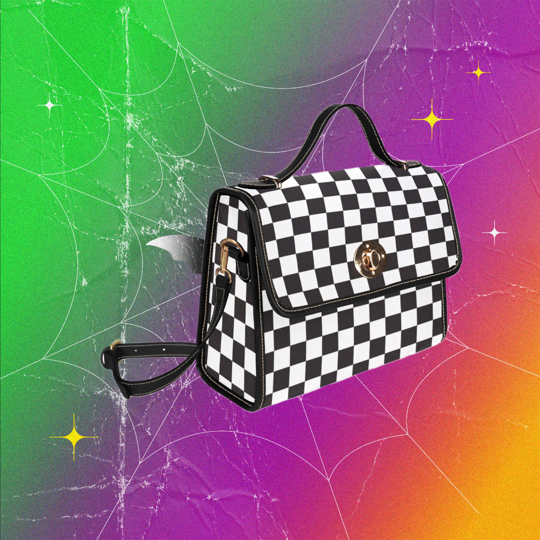 Cute Gothic Ghost Crossbody | Spooky Shoulder Bag | Goth Style Handbag ...