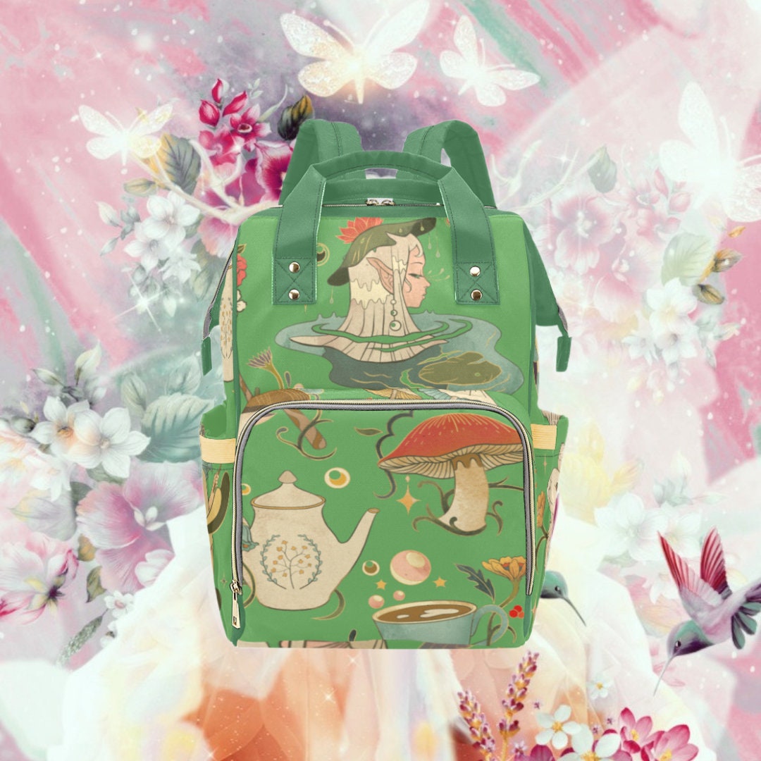 Goth Diaper Bag Backpack Cottage Core Backpack Goth Baby Shower Gift ...