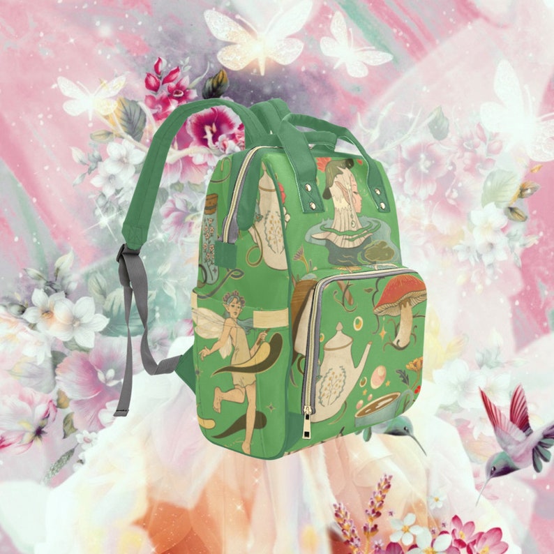 Goth Diaper Bag Backpack Cottage Core Backpack Goth Baby Shower Gift ...