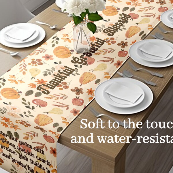 Turkey Table Runner - Etsy
