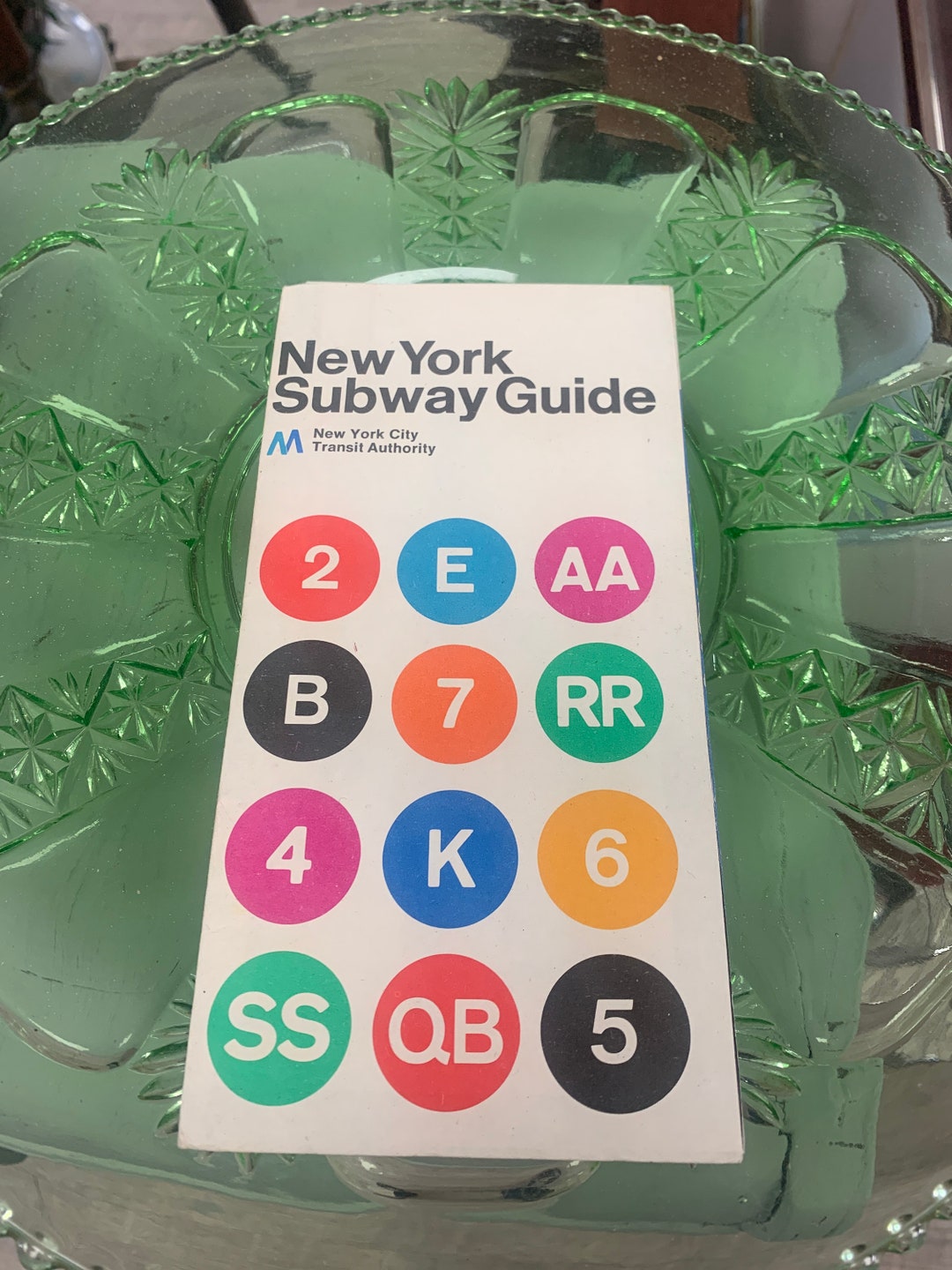 Vintage Original New York Subway Map 74, Designed by Massimo Vignelli ...