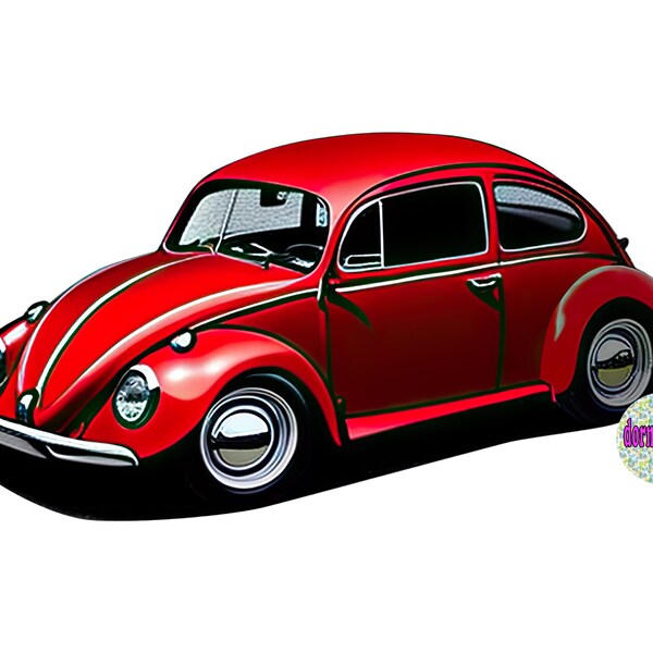 Vw Bug Clipart - Etsy