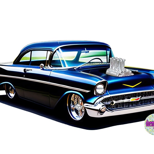 57 Chevy Wall Art - Etsy