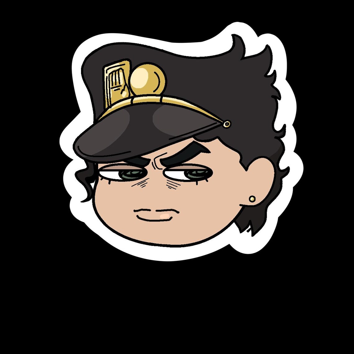 Jotaro Kujo Sticker From JOJOS BIZARRE ADVENTURE - Etsy