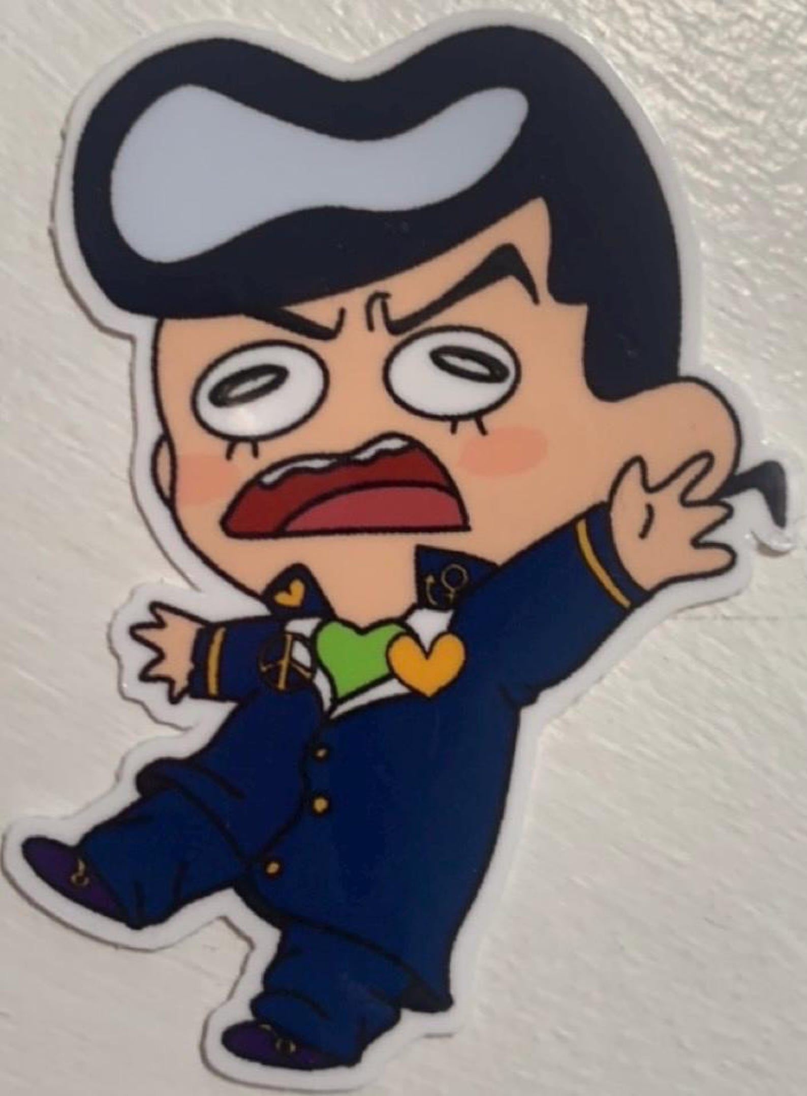 Josuke Higashikata From Jojos Bizarre Adventure Sticker - Etsy