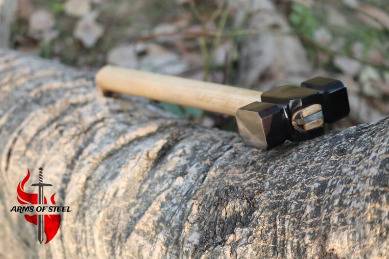 Blacksmith's Square Circle Rounding Hammer Forged - Etsy