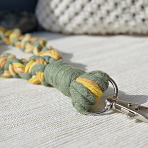 Macrame Keychain, Braided Keychain Strap, Gift Idea, Boho, Handmade ...