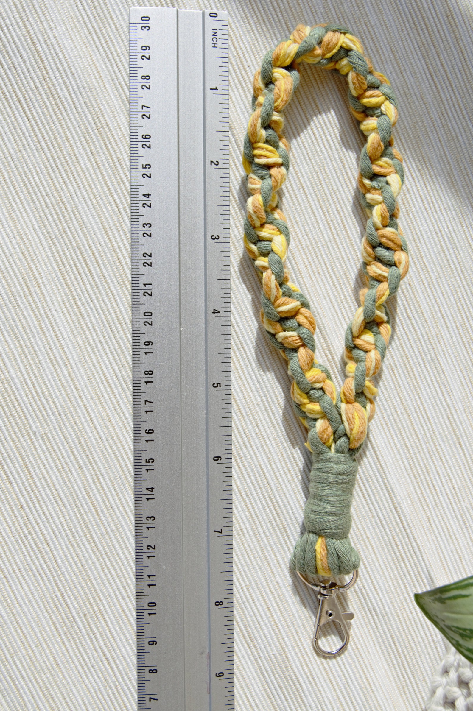Macrame Keychain, Braided Keychain Strap, Gift Idea, Boho, Handmade ...