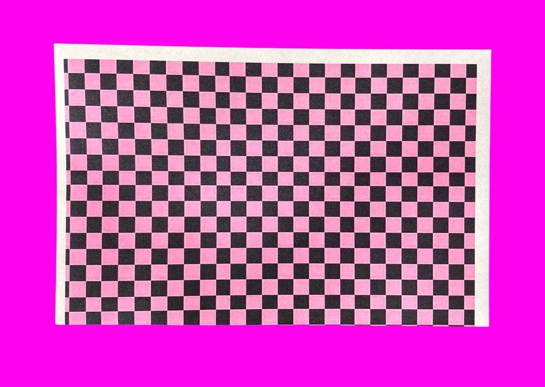 Chess Pattern Water Transfer Sheet: DIY Polymer Clay Decal - Etsy