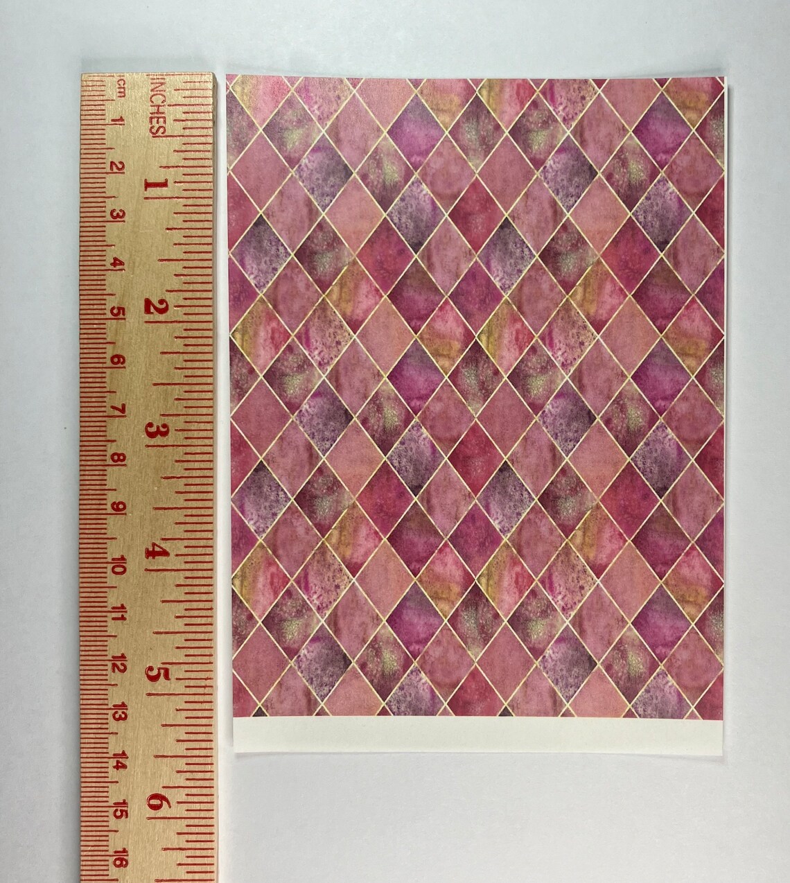 Stained Glass Effect Water Transfer Sheet: Polymer Clay DIY - Etsy