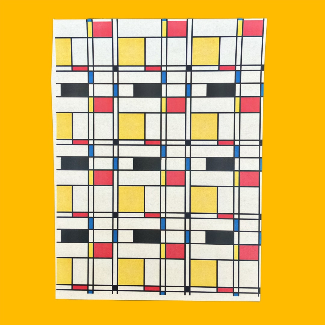 Piet Mondrian Water Transfer Sheet for Polymer Clay - Etsy