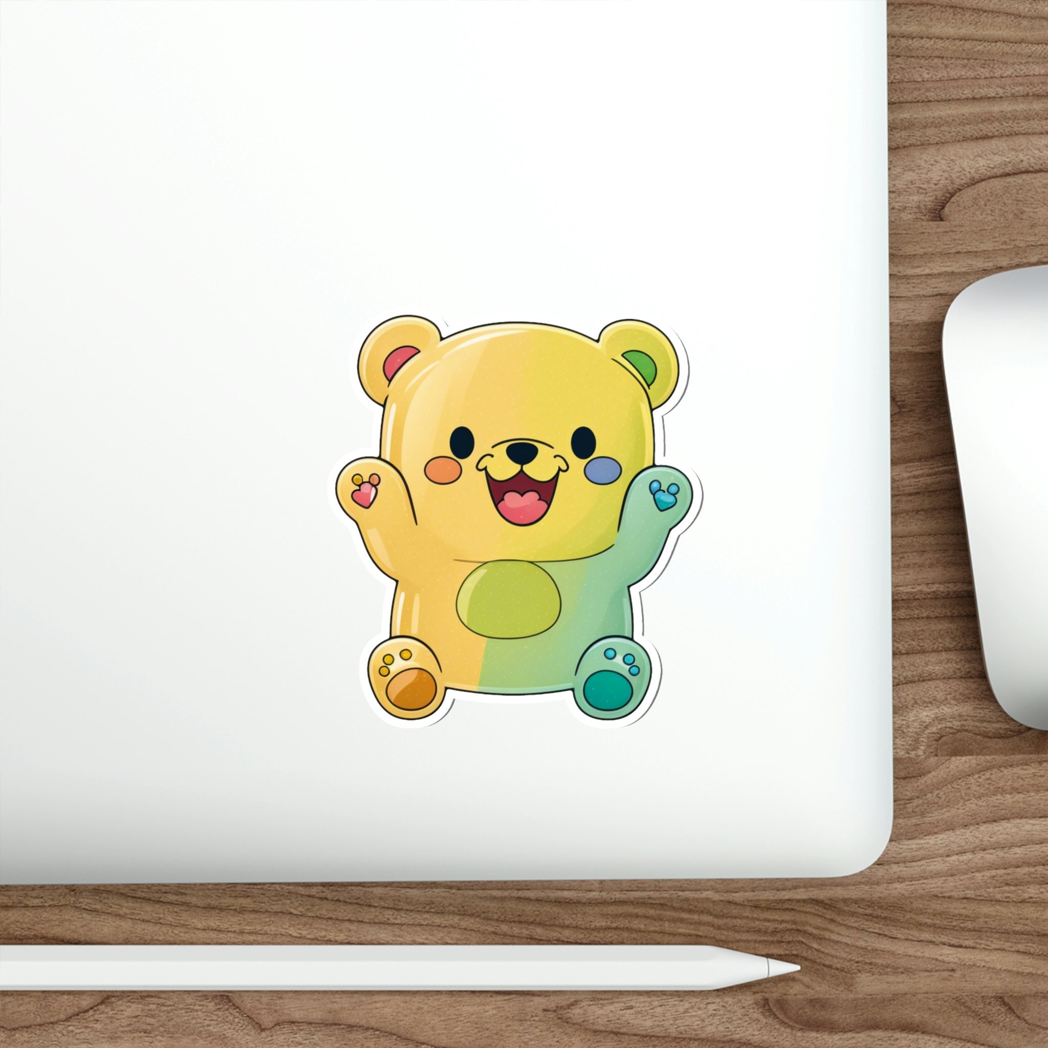 Gummy Bear Die-cut Sticker Laptop Sticker Water Bottle Sticker Car ...