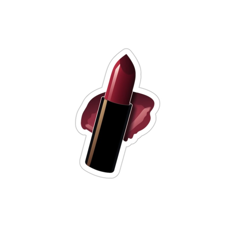 Lipstick Die-cut Stickers Laptop Sticker Water Bottle Sticker Car ...