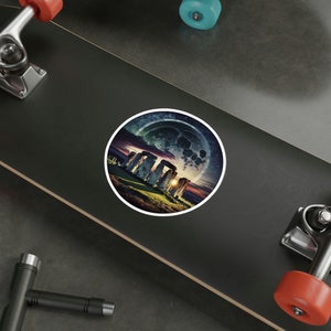 Stonehenge in England Die-cut Sticker | Travel Sticker | Laptop Sticker ...