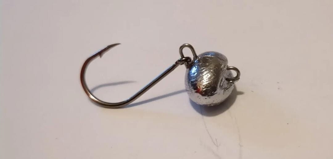 10 Swing Jigs Football Jigs. Sheepshead Jig 1/8, 3/16, 1/4, 5/16, 3/8 ...