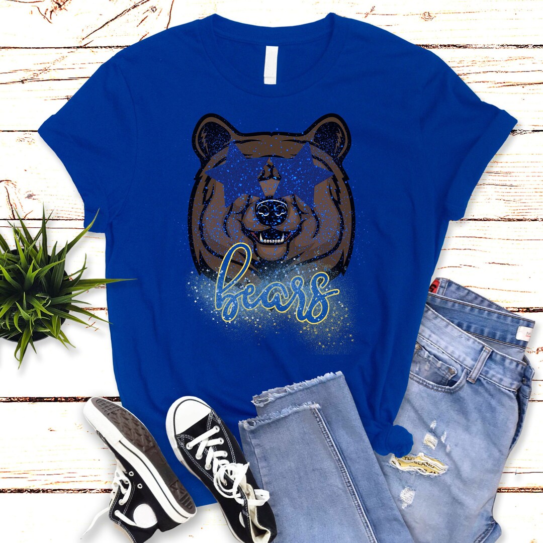 Bear Shirt, Bear T -shirt, Teacher T-shirt, Unisex Tee, Team Mascot ...