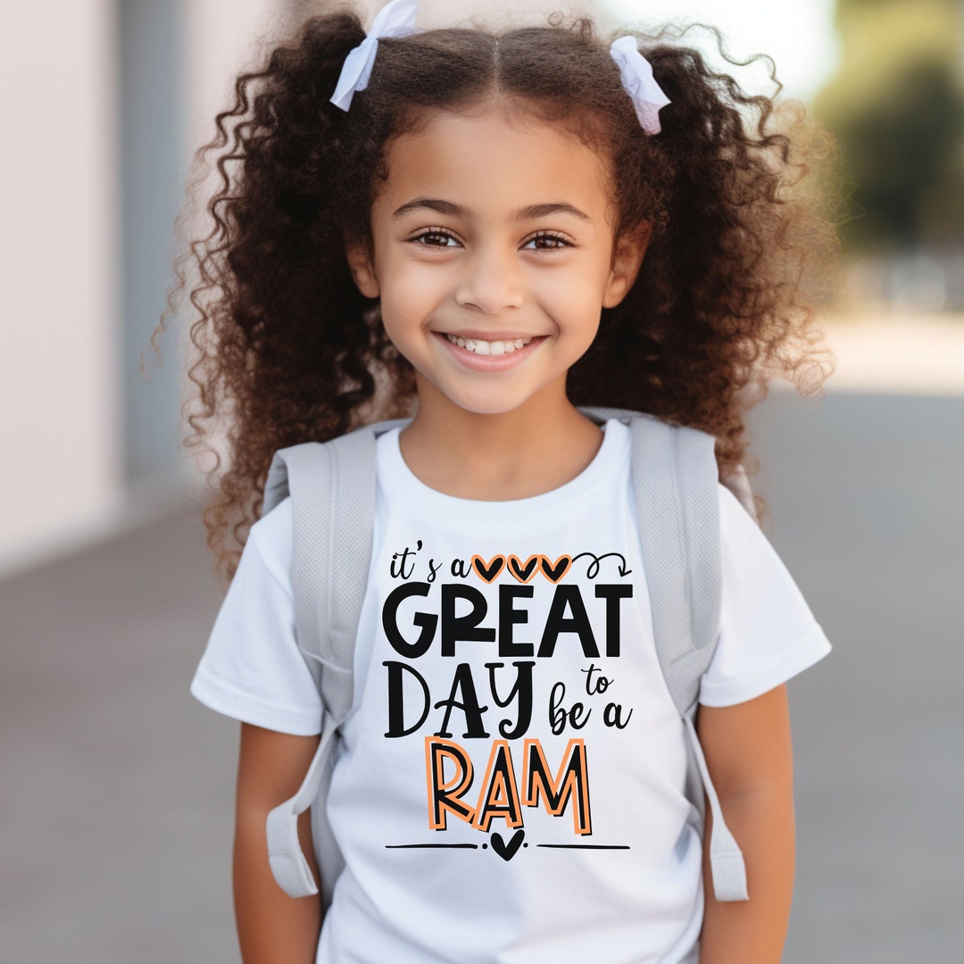Kids Ram Shirt, Youth Ram Shirt, Kids It's a Great Day to Be a Ram ...