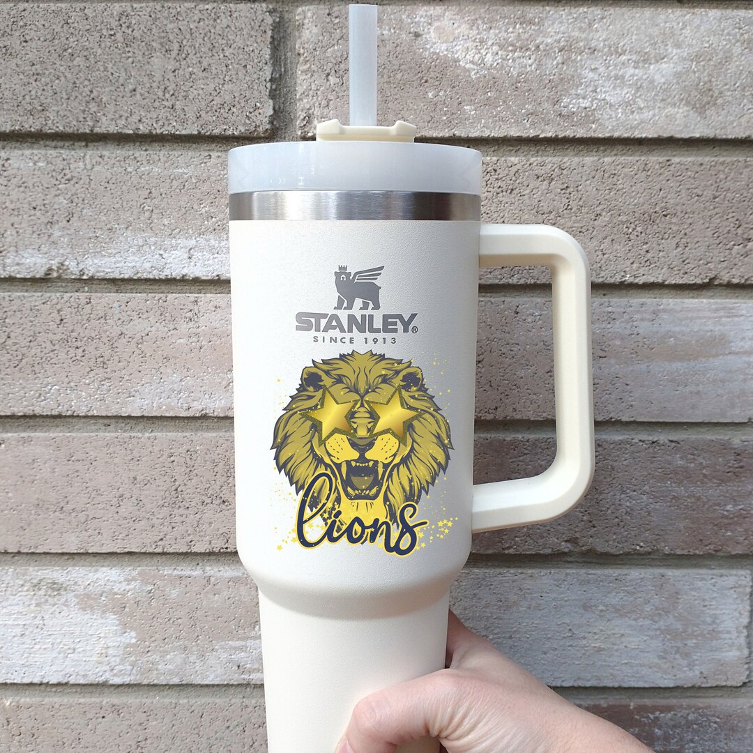 Lions Sticker, Preppy Lions Sticker, Lions Decal, Lions Mascot Decal ...