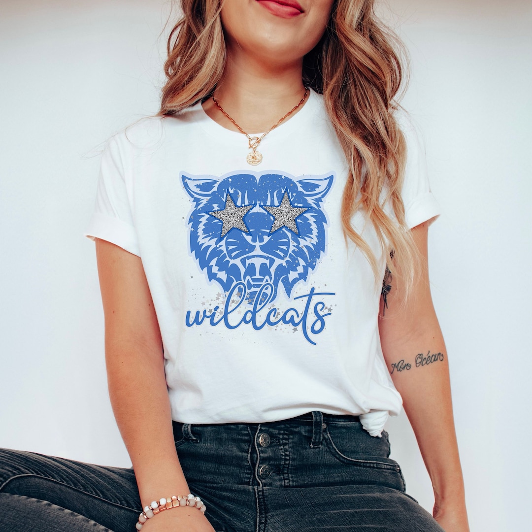 Wildcats Shirt, Preppy Wildcats Shirt, Teacher T-shirt, Unisex Tee ...