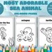Animal Coloring Pages for Kids, Crayon Art, Toddler Activities, Colored ...