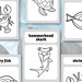 Animal Coloring Pages for Kids, Crayon Art, Toddler Activities, Colored ...