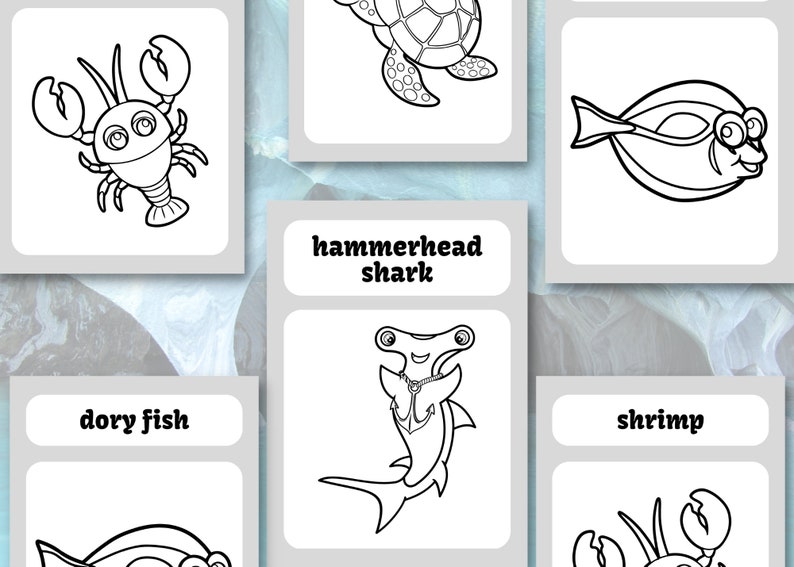 Animal Coloring Pages for Kids, Crayon Art, Toddler Activities, Colored ...
