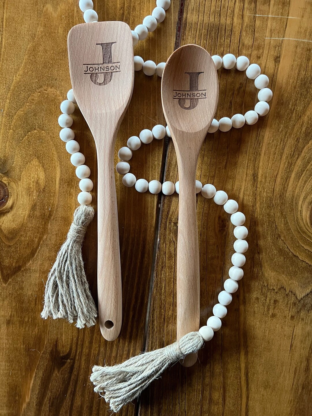 Custom Monogram Kitchen Utensil Set | Kitchen Utensil Set ...