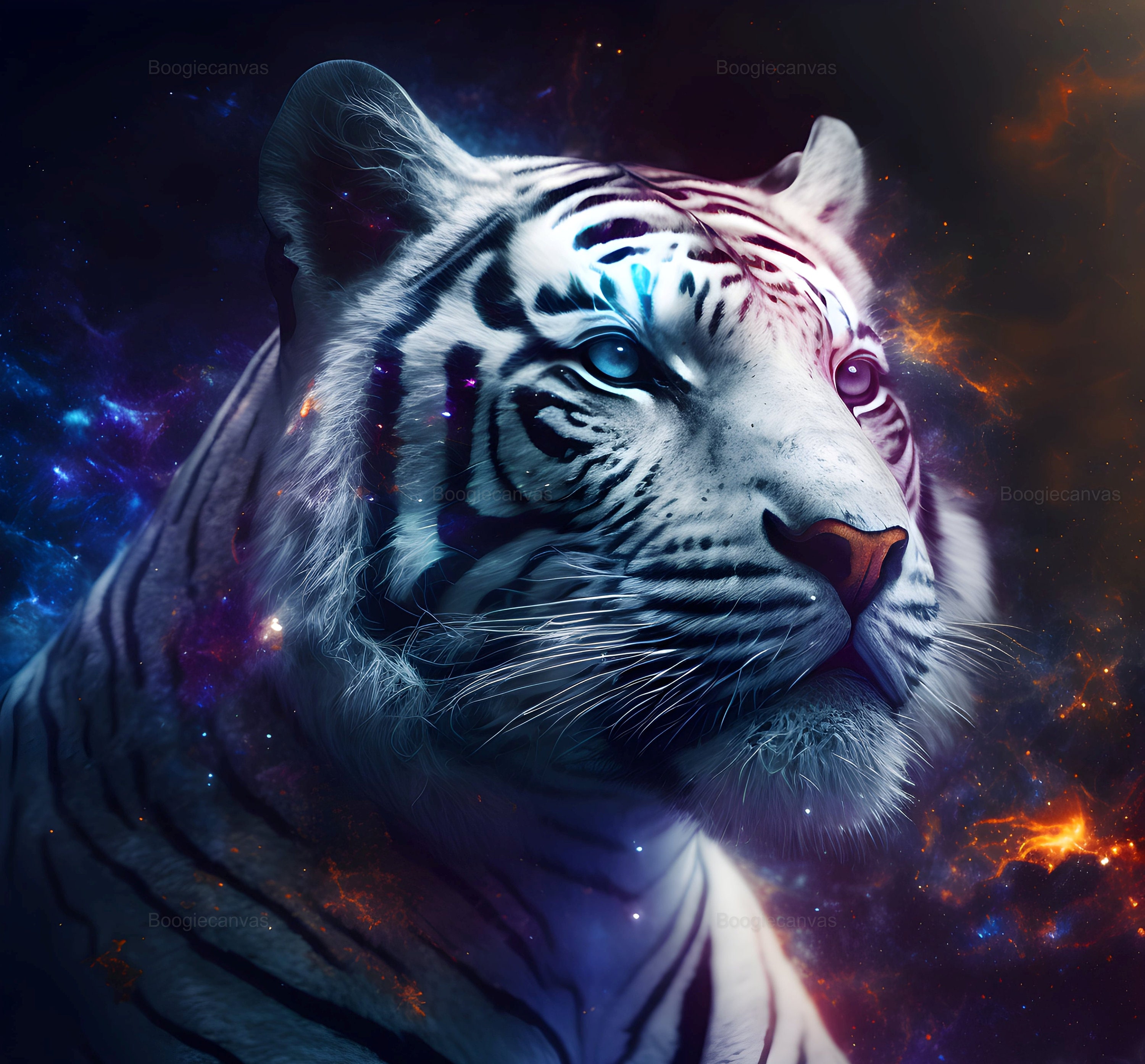 Space Tiger Wallpaper