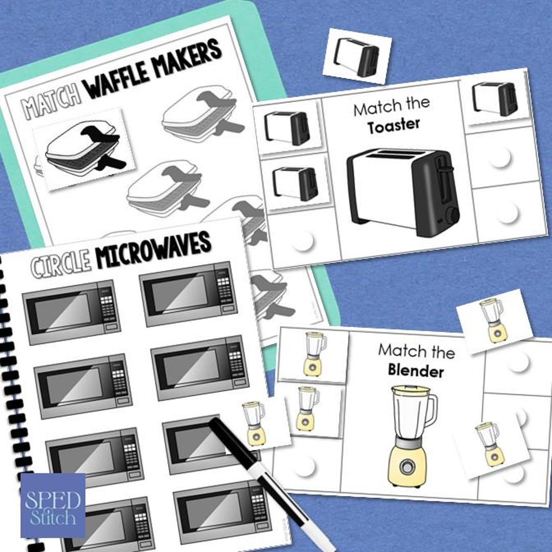 In the Kitchen Errorless Learning Work Task Boxes for SPED Vocational ...