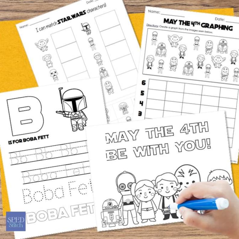 May the Fourth Be With You Printable Star Wars Day Activities ...