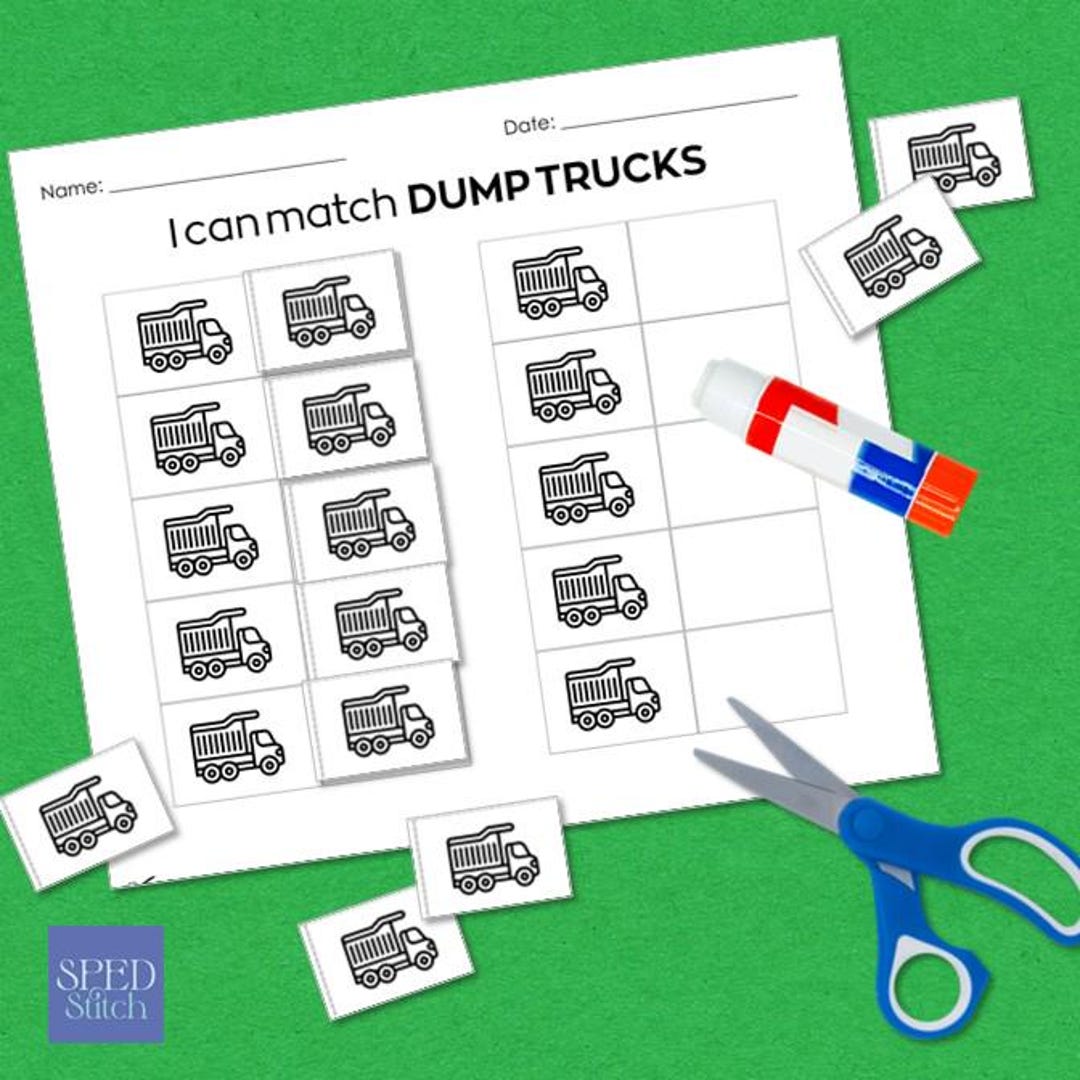 Transportation Sorting Worksheets No Prep Special Education Activities ...