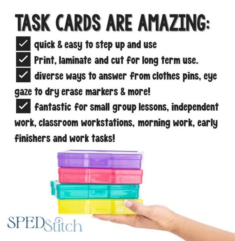 Community & Safety Signs Identification Task Cards for Autism Special ...