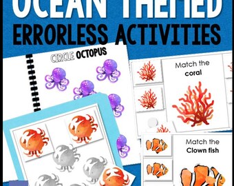 Farm Themed Errorless Learning Work Task Boxes & Activities for Early ...