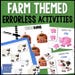 Farm Themed Errorless Learning Work Task Boxes & Activities for Early ...