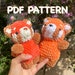 Red Panda Crochet PATTERN - Etsy