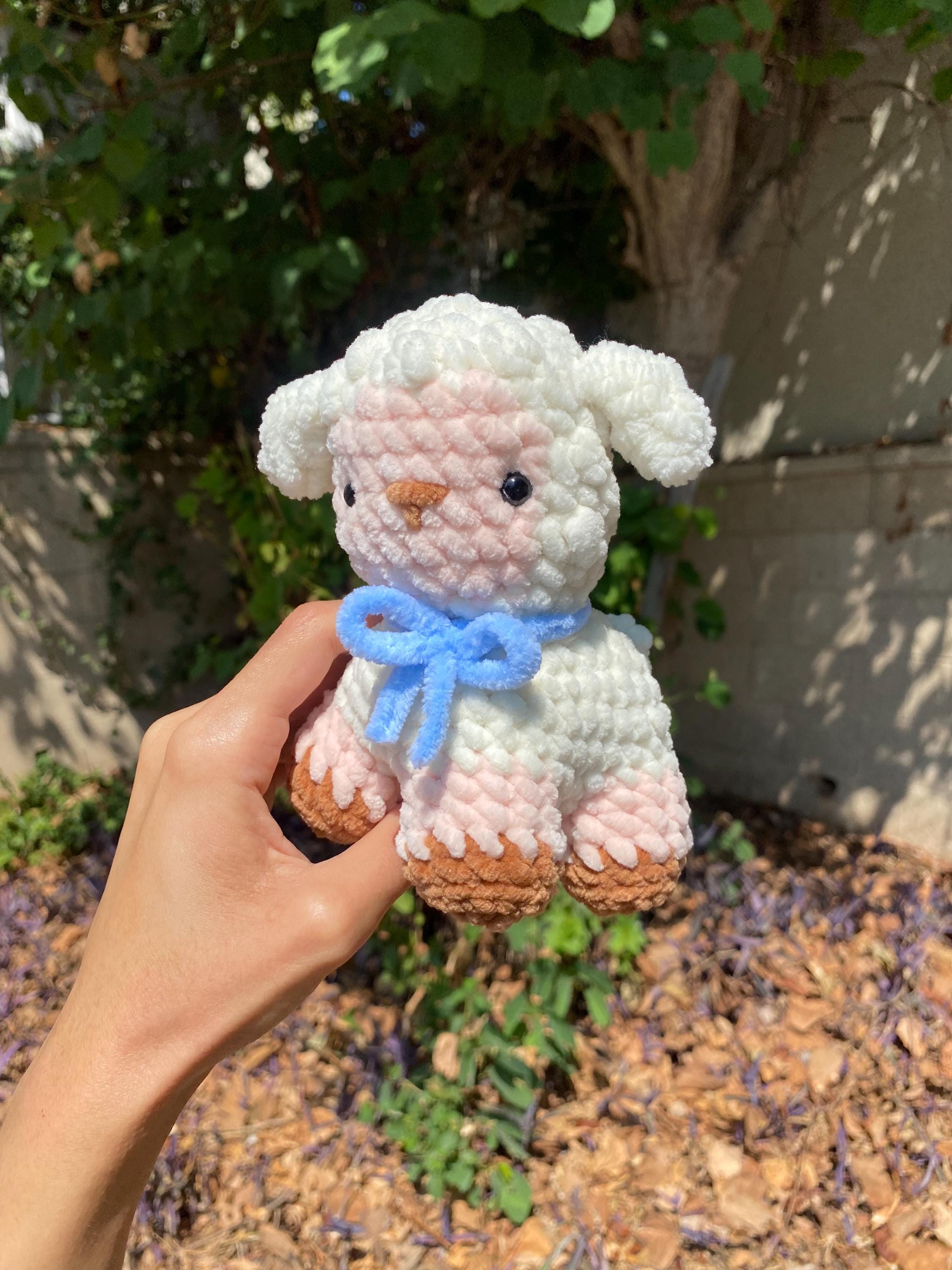 Baby Lamb (standing) Crochet PATTERN - Etsy