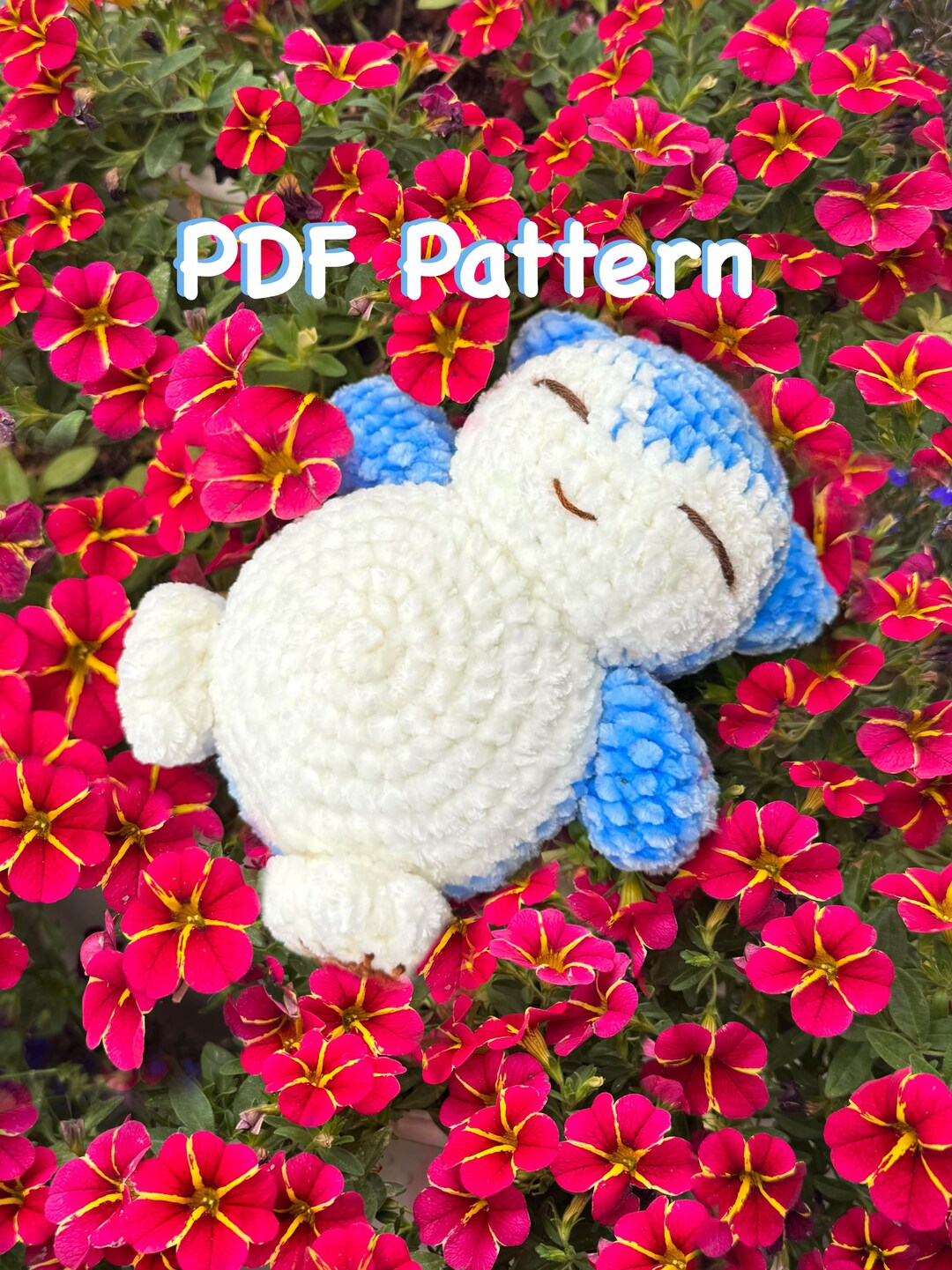Sleeping Monster Crochet Pattern - Etsy