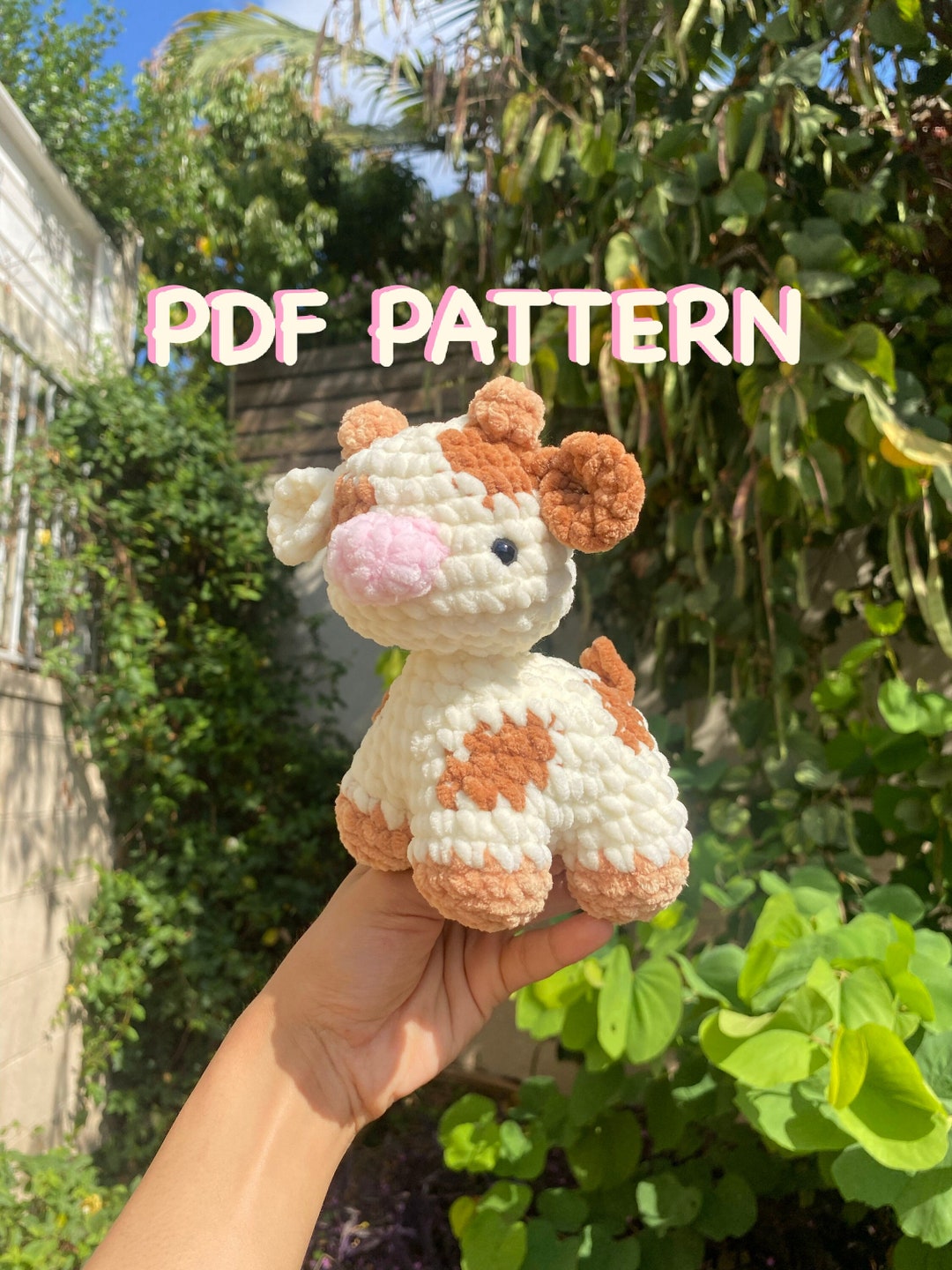 CROCHET PDF PATTERN: Mini Cow - Etsy Canada