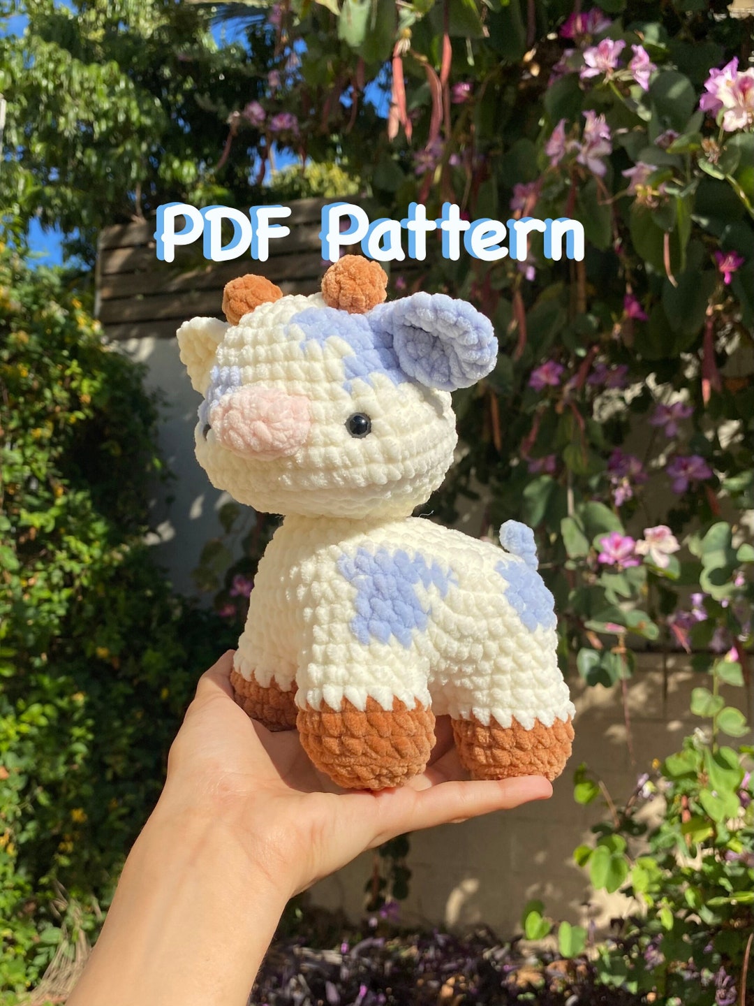 Big Cow Crochet PATTERN - Etsy