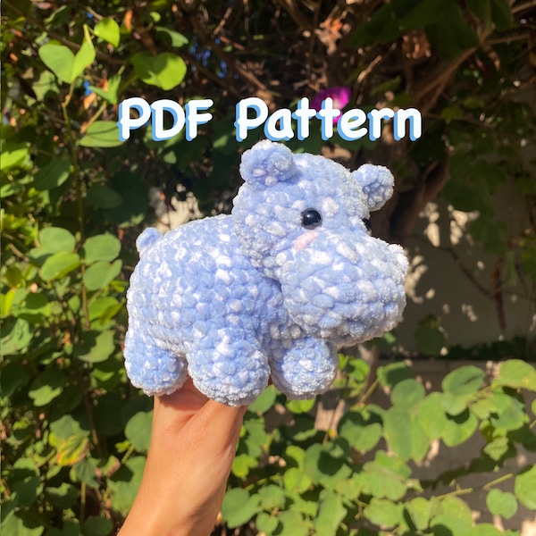 Hippo Pattern - Etsy