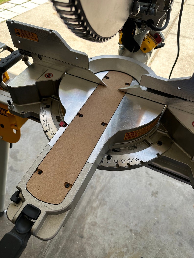 Zero Clearance Insert for Dewalt Miter Saw DHS780, DHS790, DWS779 ...