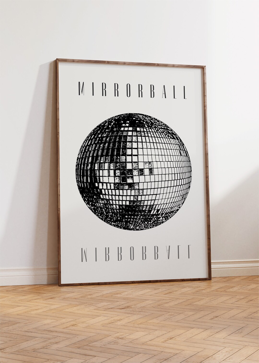 Taylor Mirrorball Print, Disco Ball Print, Folklore Vintage Print ...